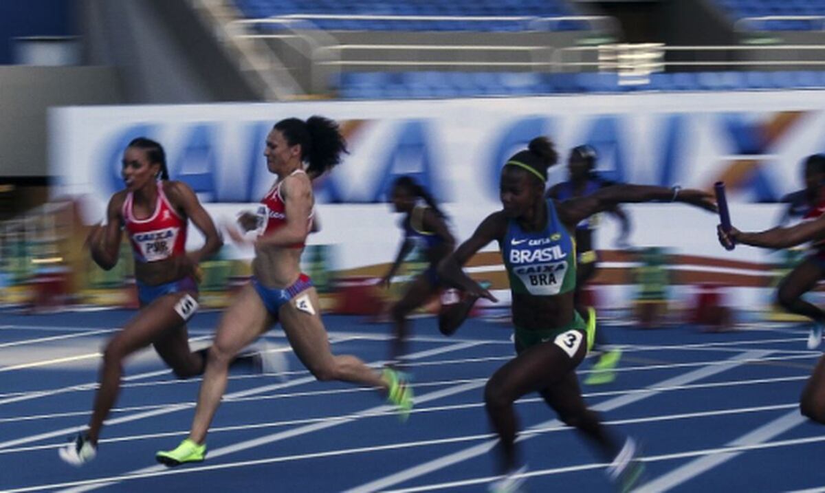 Oro para el relevo 4x100 en Brasil - Primera Hora