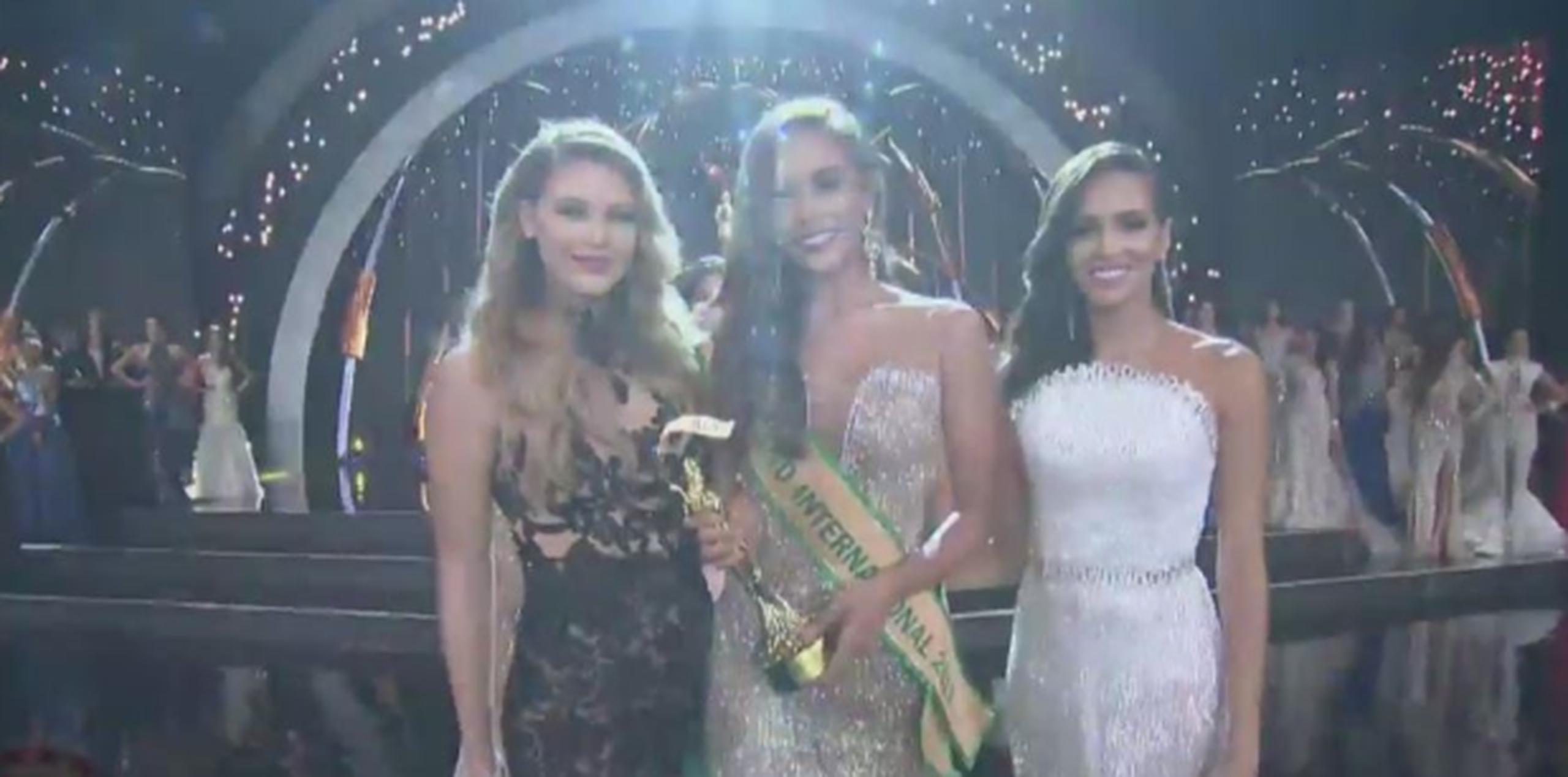 Brenda Azaria queda tercera finalista en Miss Grand International 2017 ...