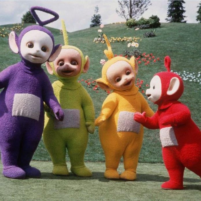 Los actores debajo de los trajes de Teletubbies - Primera Hora