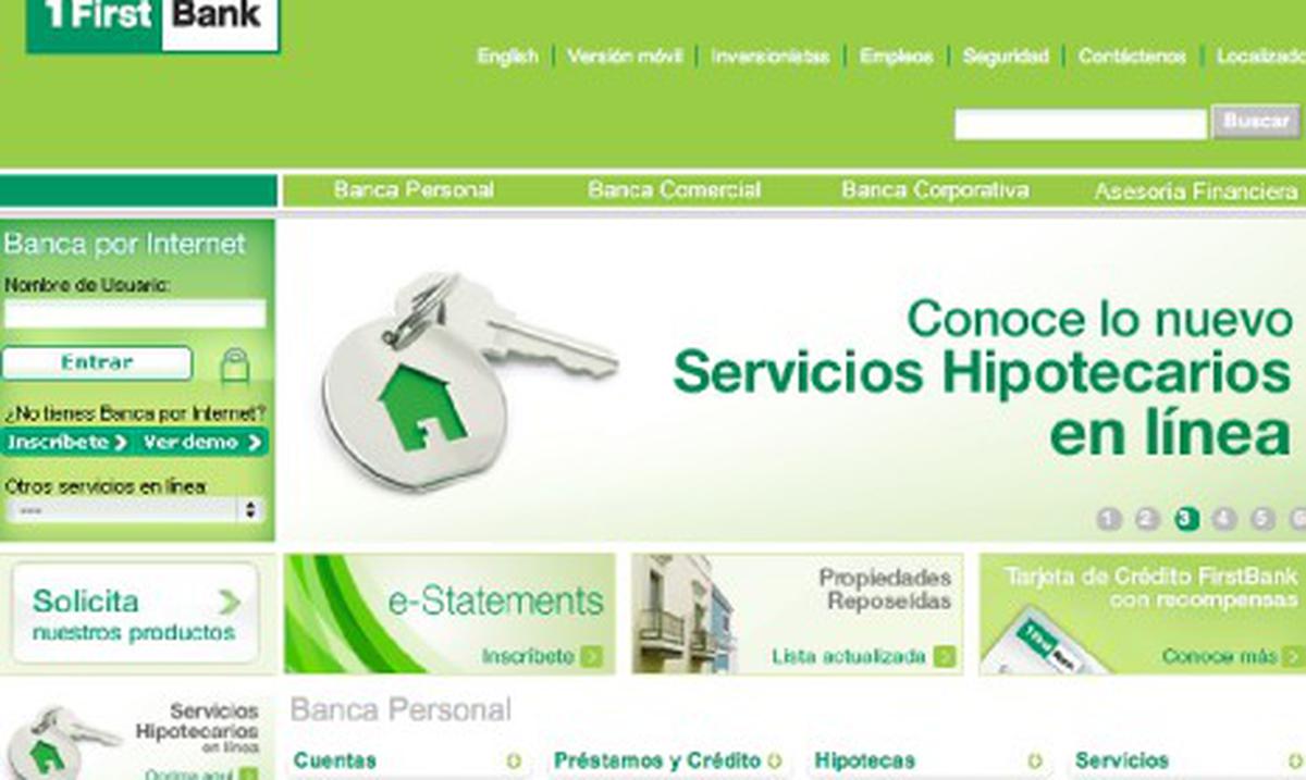 Nuevo servicio hipotecario en línea de FirstBank - Primera Hora