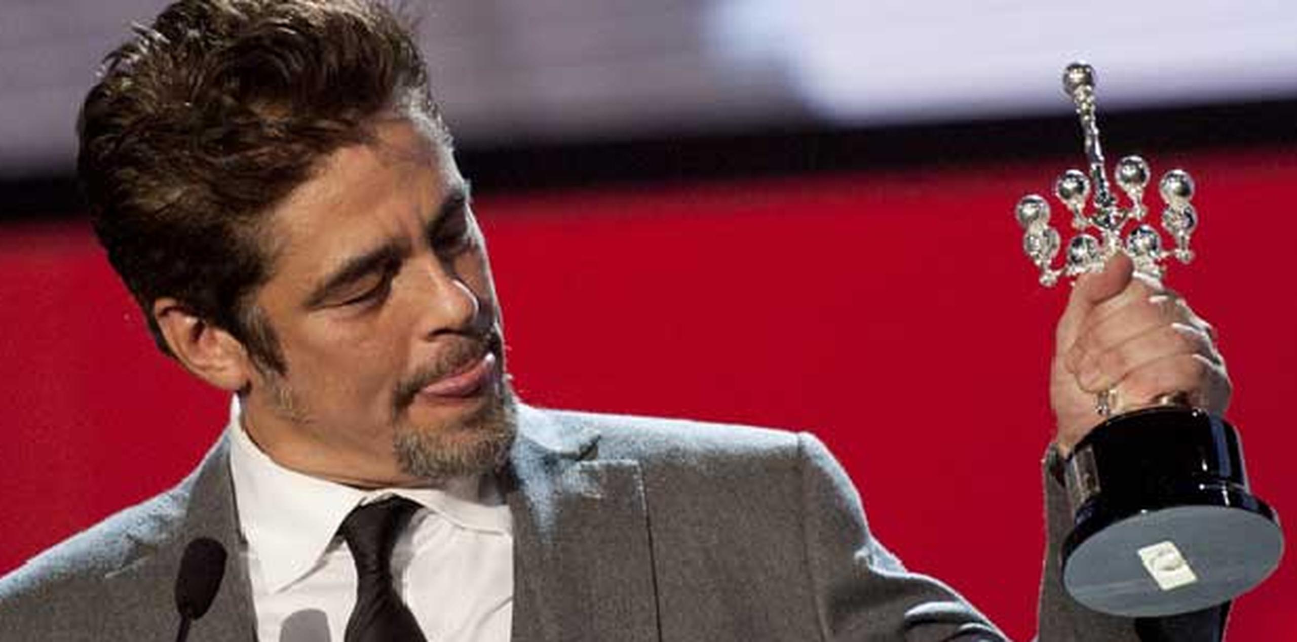 Benicio del Toro dedica premio al "pedacito de tierra" donde nació ...