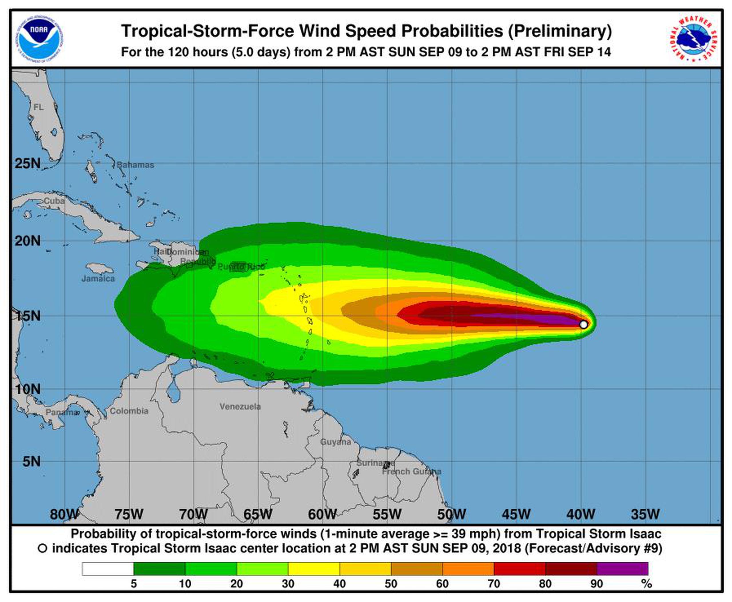 Isaac está a punto de ser huracán - Primera Hora
