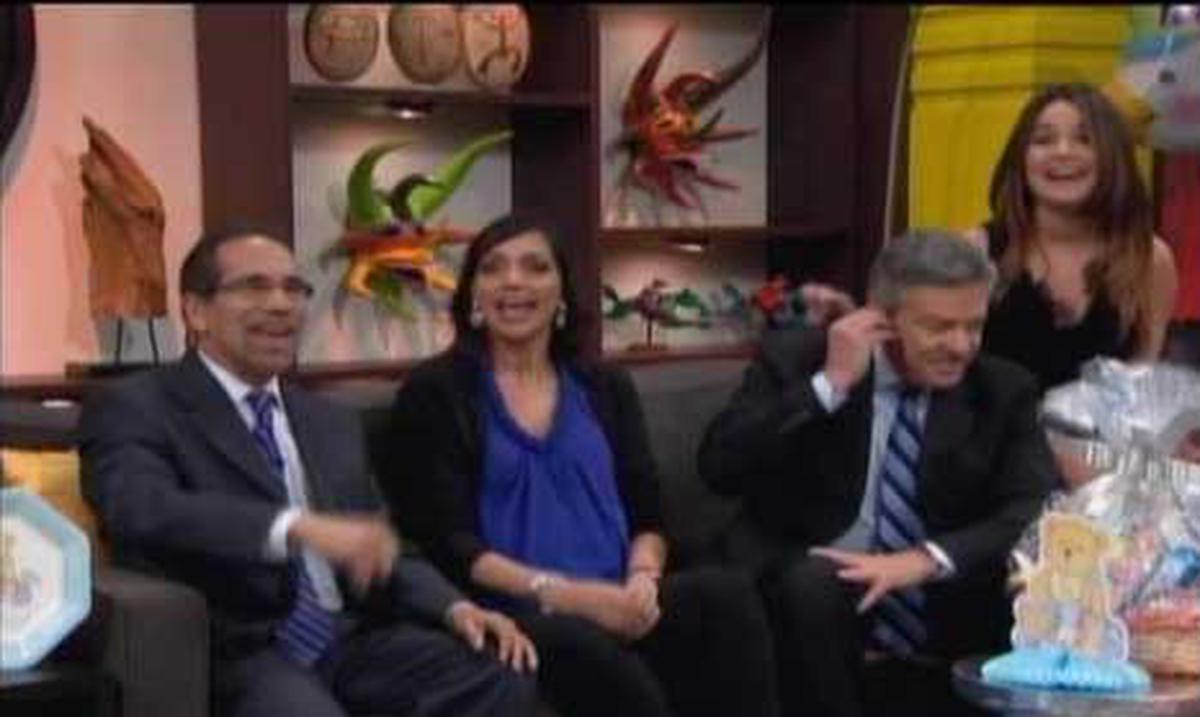 Celebran baby shower a Nuria Sebazco en Tu Mañana - Primera Hora