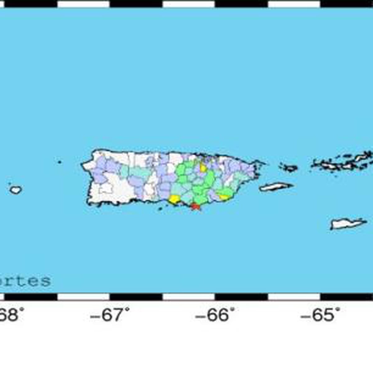 Temblor de magnitud 4.6 sacude sureste de Puerto Rico - Primera Hora