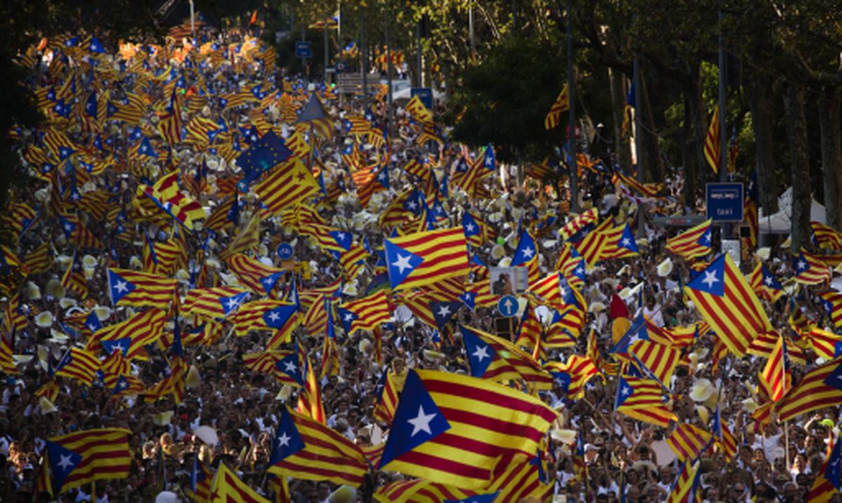 Saca mollero el movimiento para independizar Cataluña de España ...