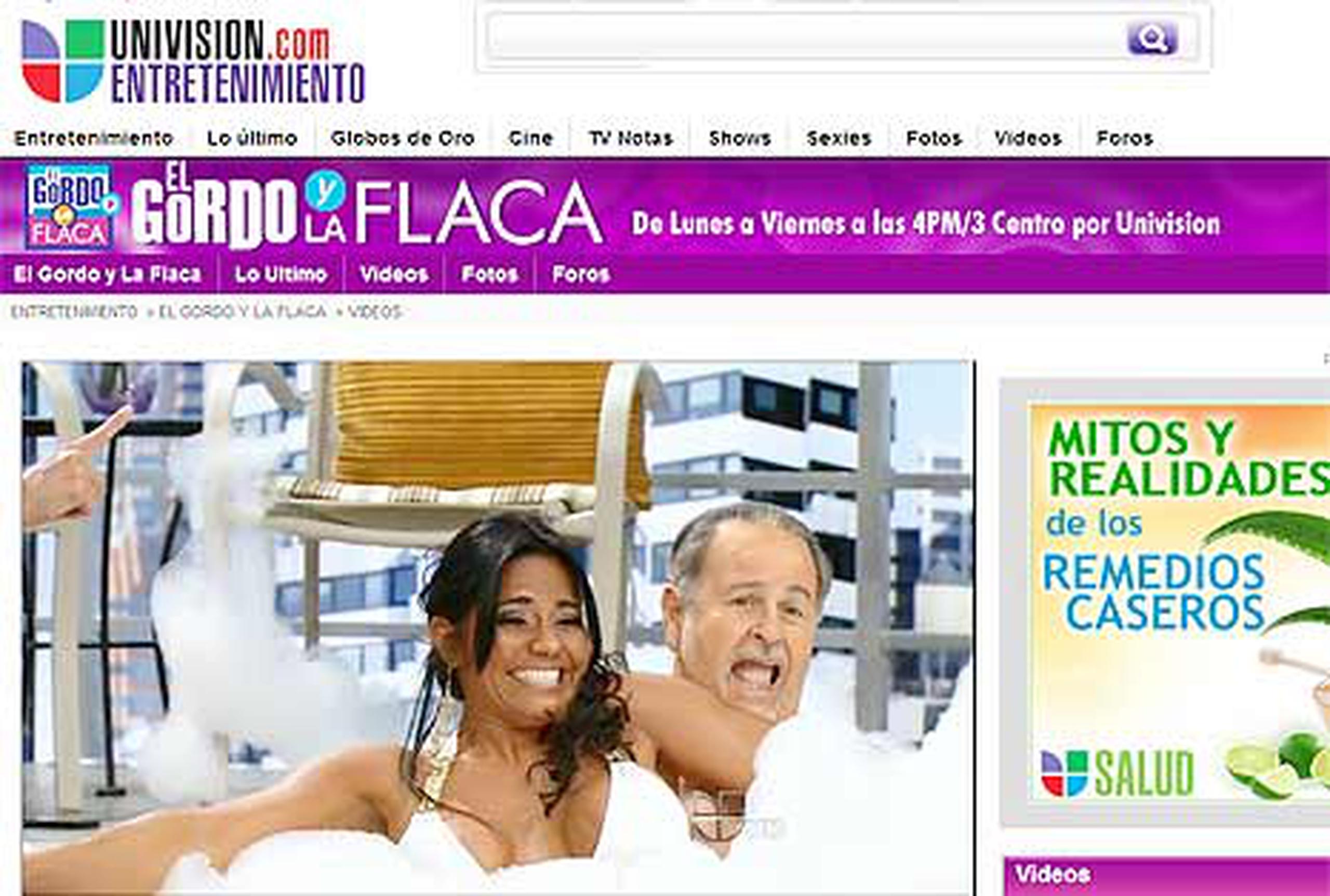 Maripily Se Moja En El Jacuzzi De El Gordo Y La Flaca Primera Hora
