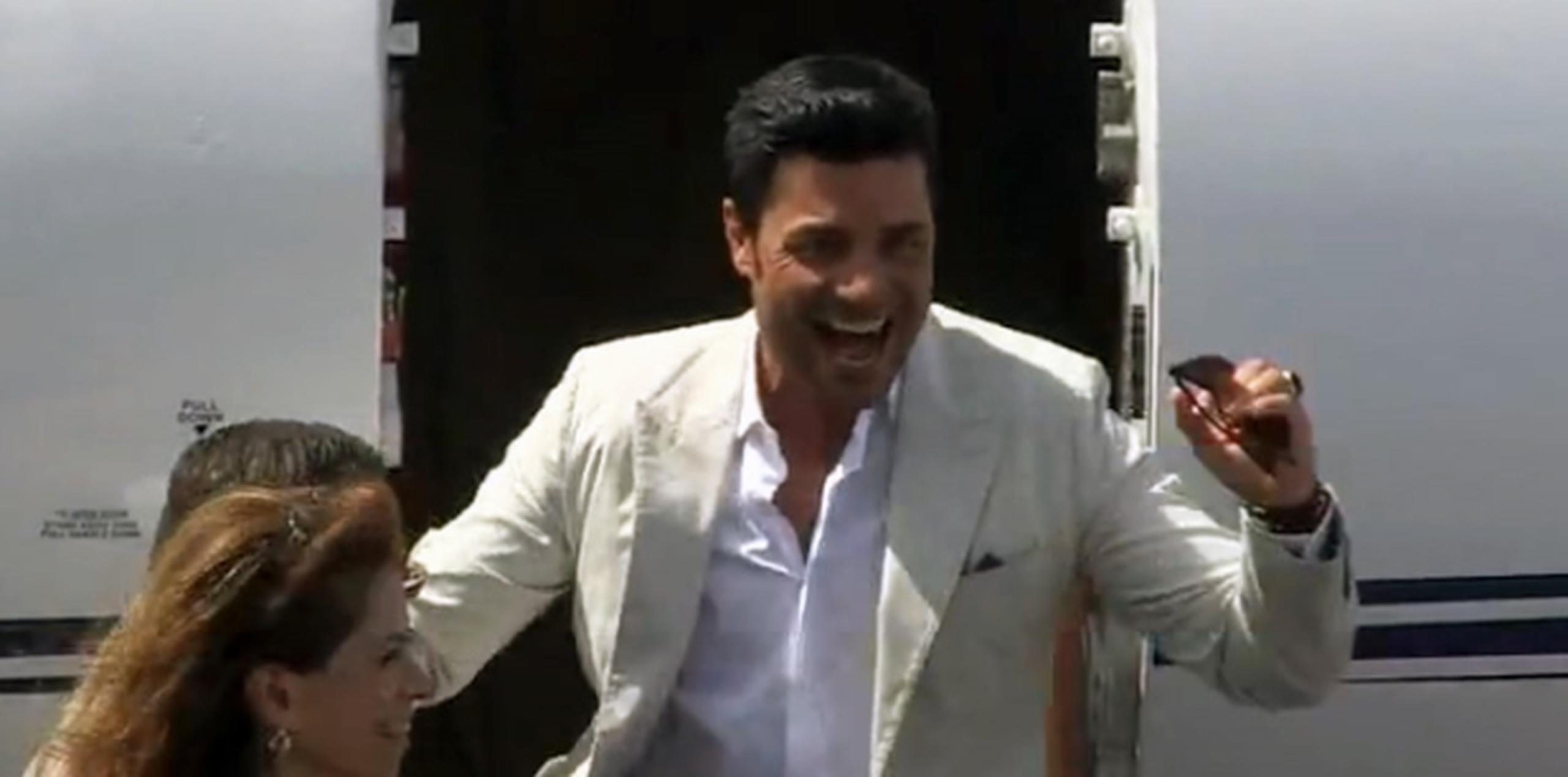 Feliz Chayanne de estar en Puerto Rico - Primera Hora