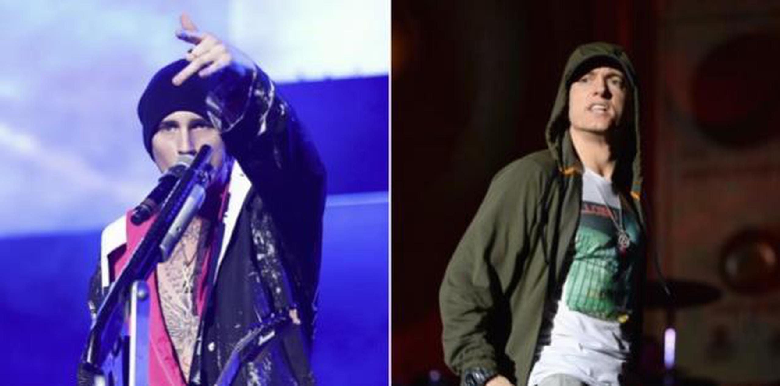 Se prendió: Eminem le tira a Machine Gun Kelly con “Killshot” - Primera ...