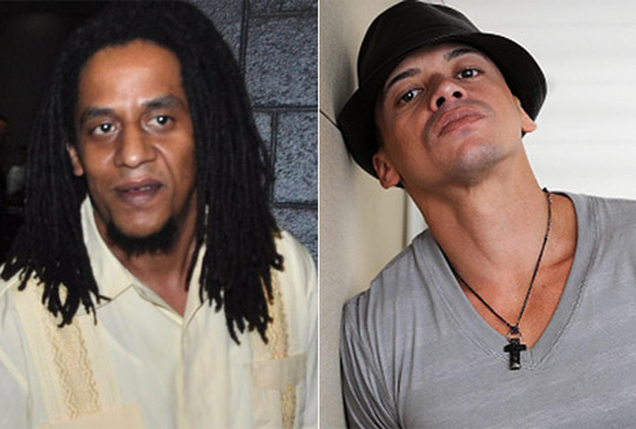 Tego Calderón y Vico C con graffiti en Perú - Primera Hora