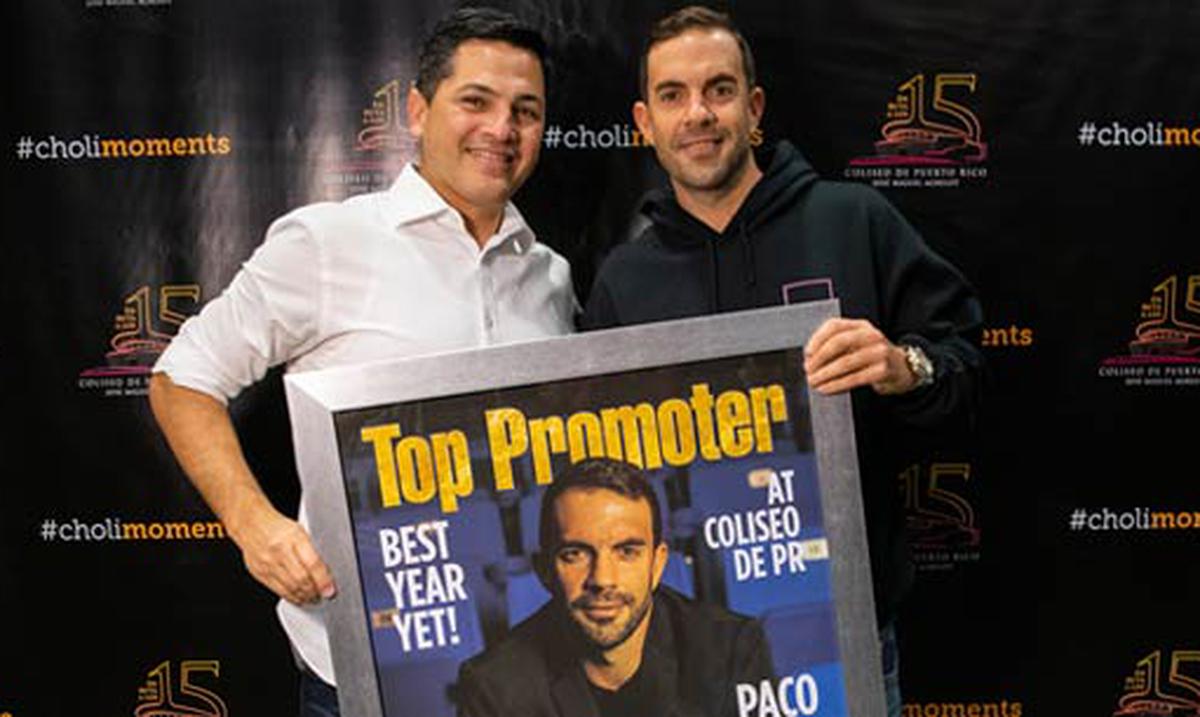 Paco López es reconocido por el Choliseo - Primera Hora