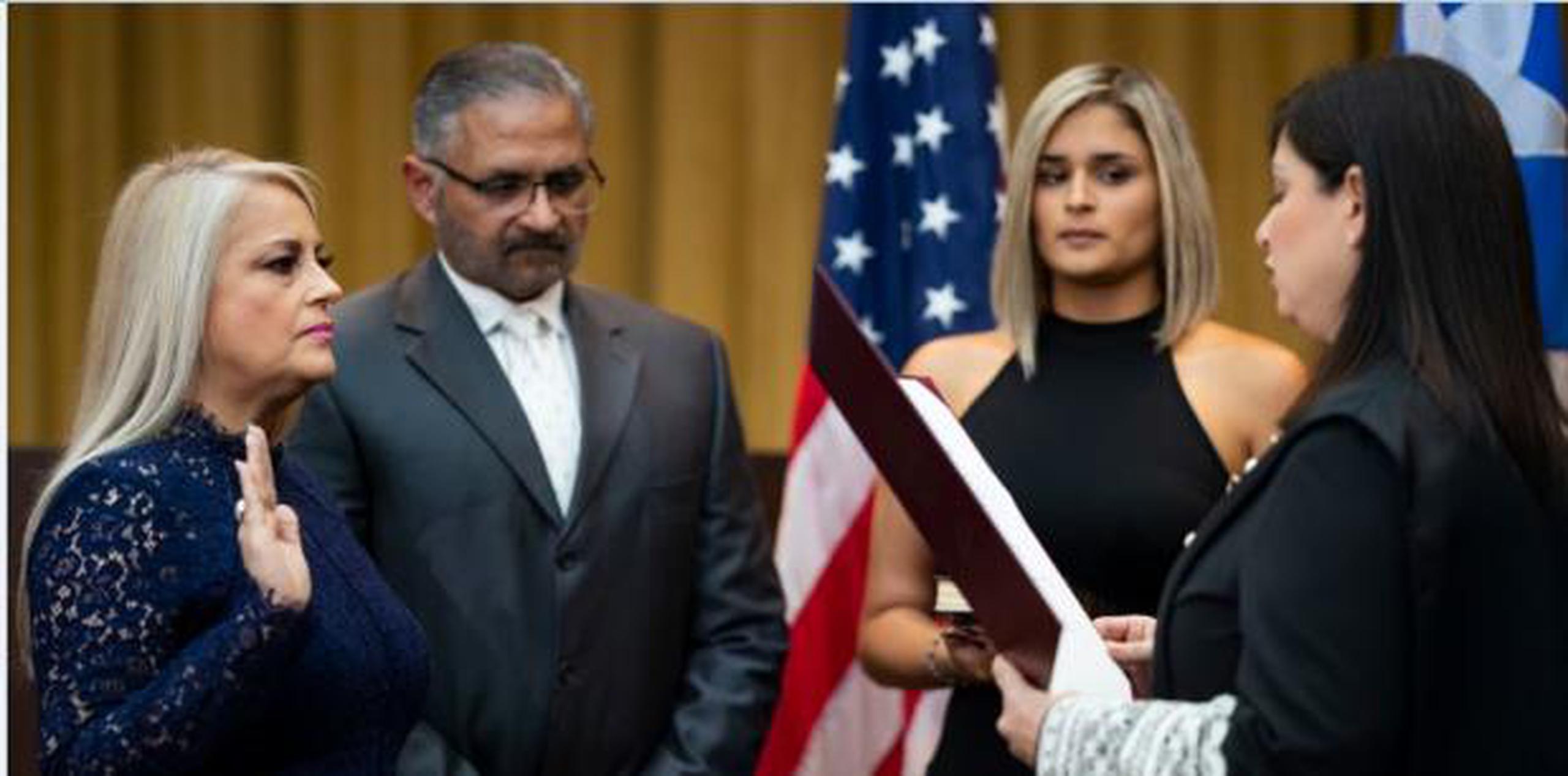 Wanda Vázquez juramenta como gobernadora de Puerto Rico - Primera Hora