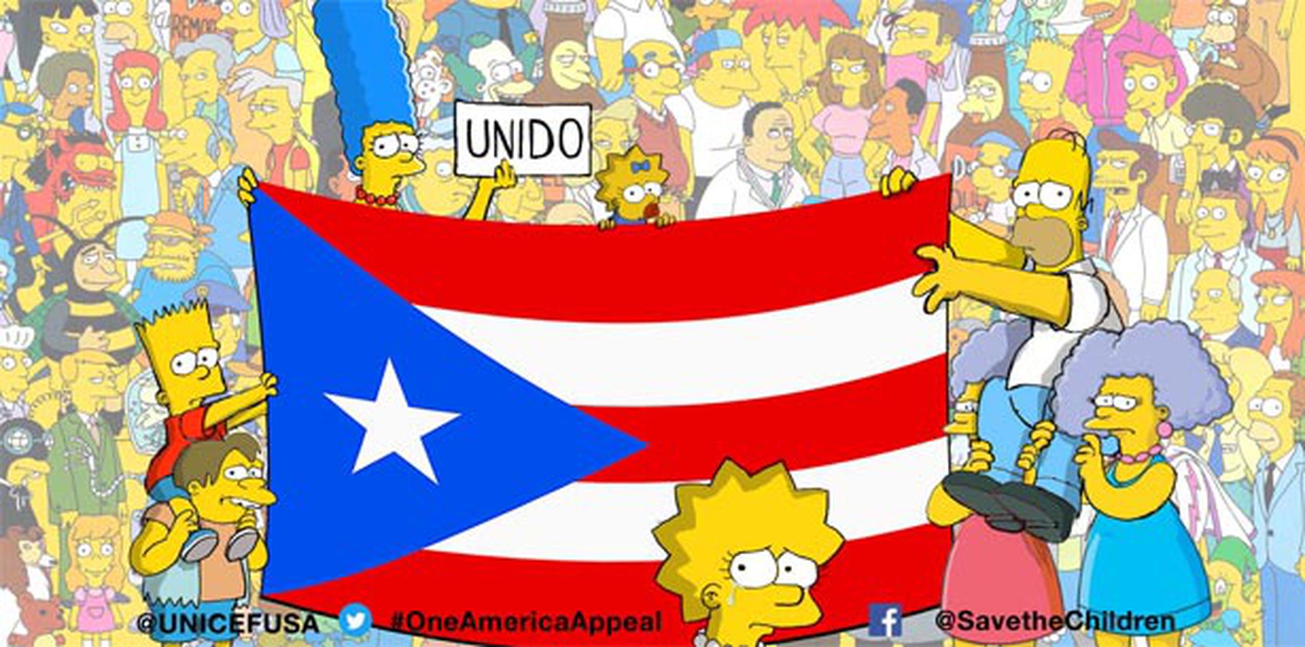 Los Simpson llaman a ayudar a Puerto Rico - Primera Hora