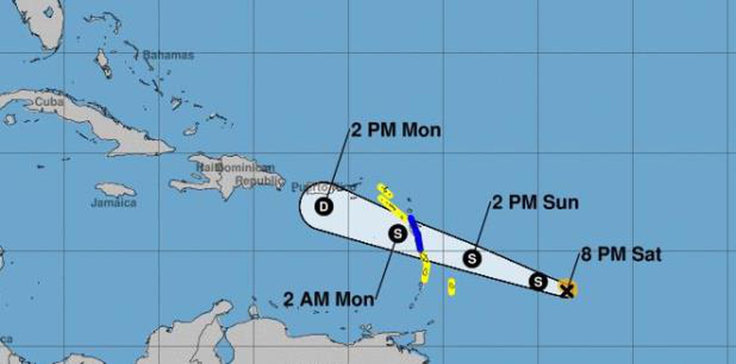 Ponen a Beryl pasando como onda tropical al sur de Puerto Rico ...