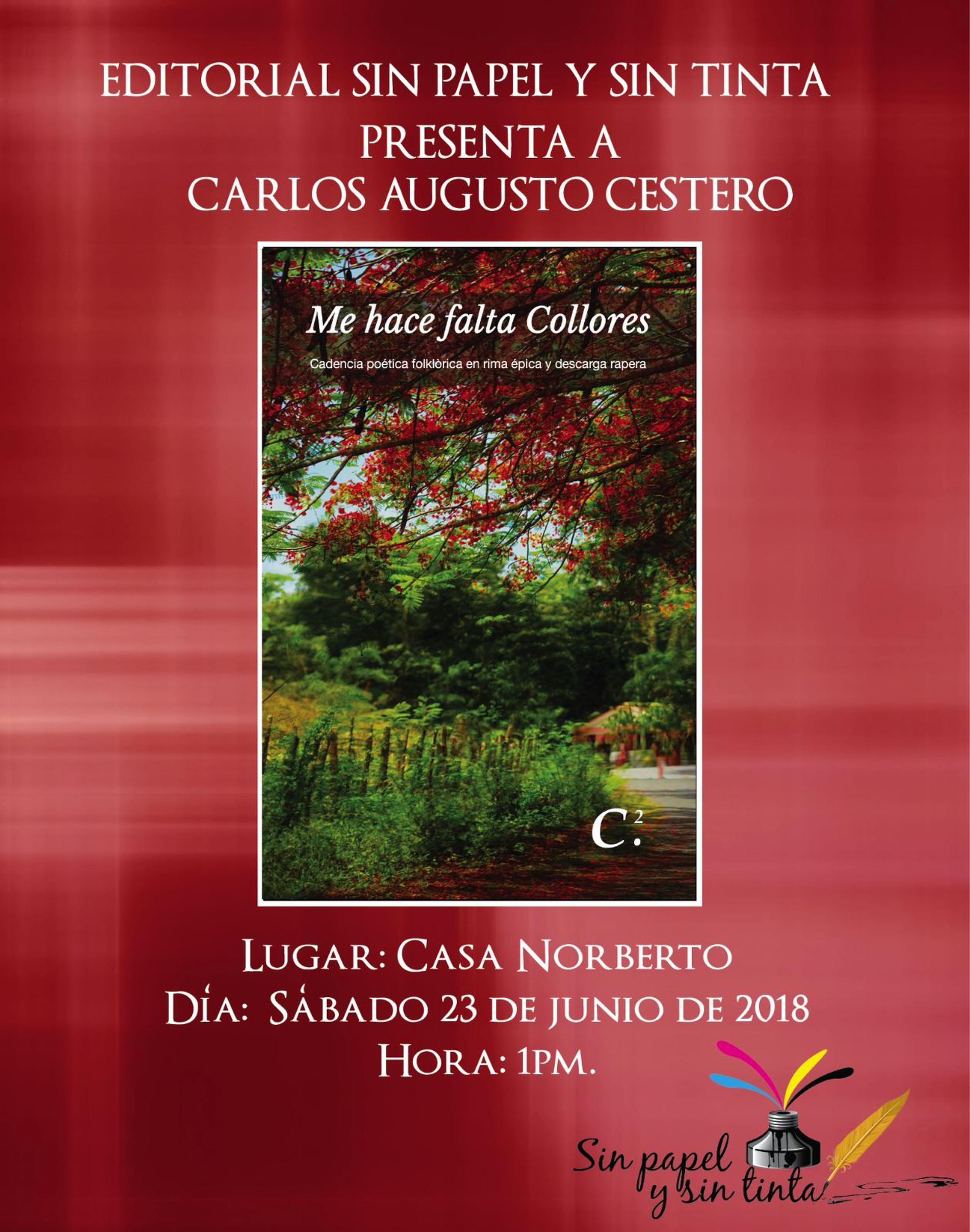 Escritor boricua Carlos Cestero presenta su primer libro - Primera Hora