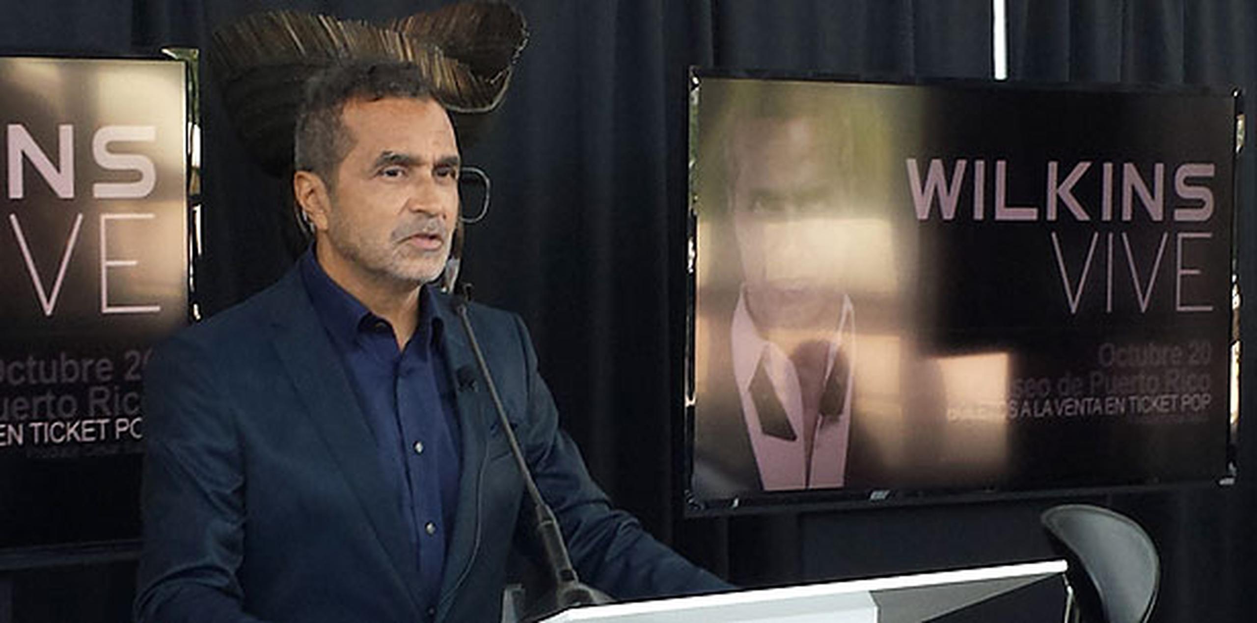 Wilkins promete casi tres horas de concierto - Primera Hora