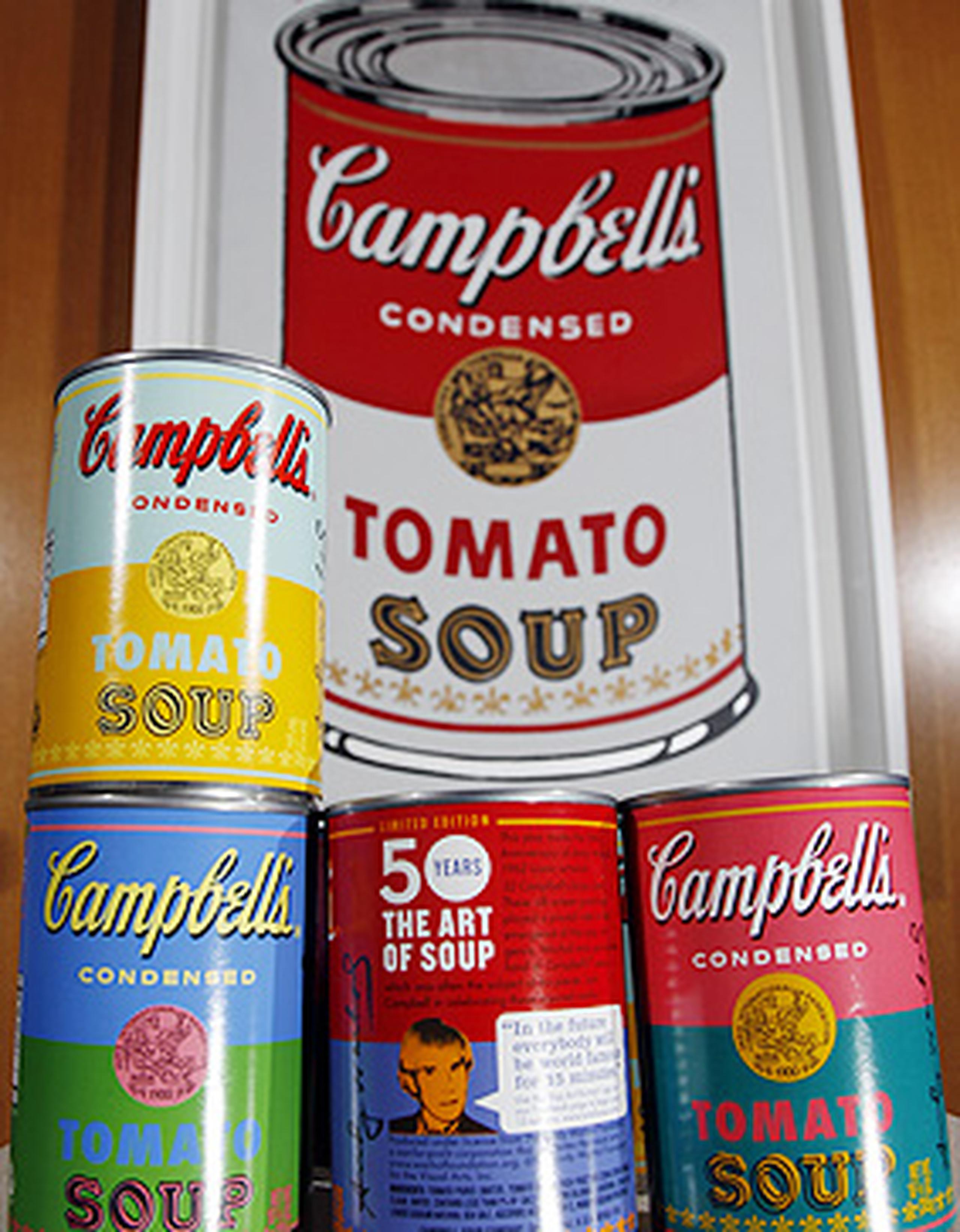 Latas de sopa Campbell lucirán tal como las pintó Warhol-VÍDEO ...