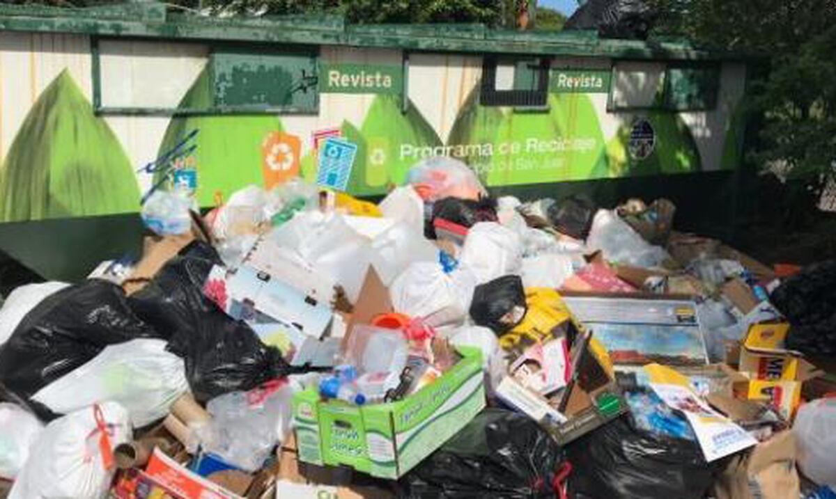 Recogerán la estación de reciclaje del Parque Central de San Juan ...