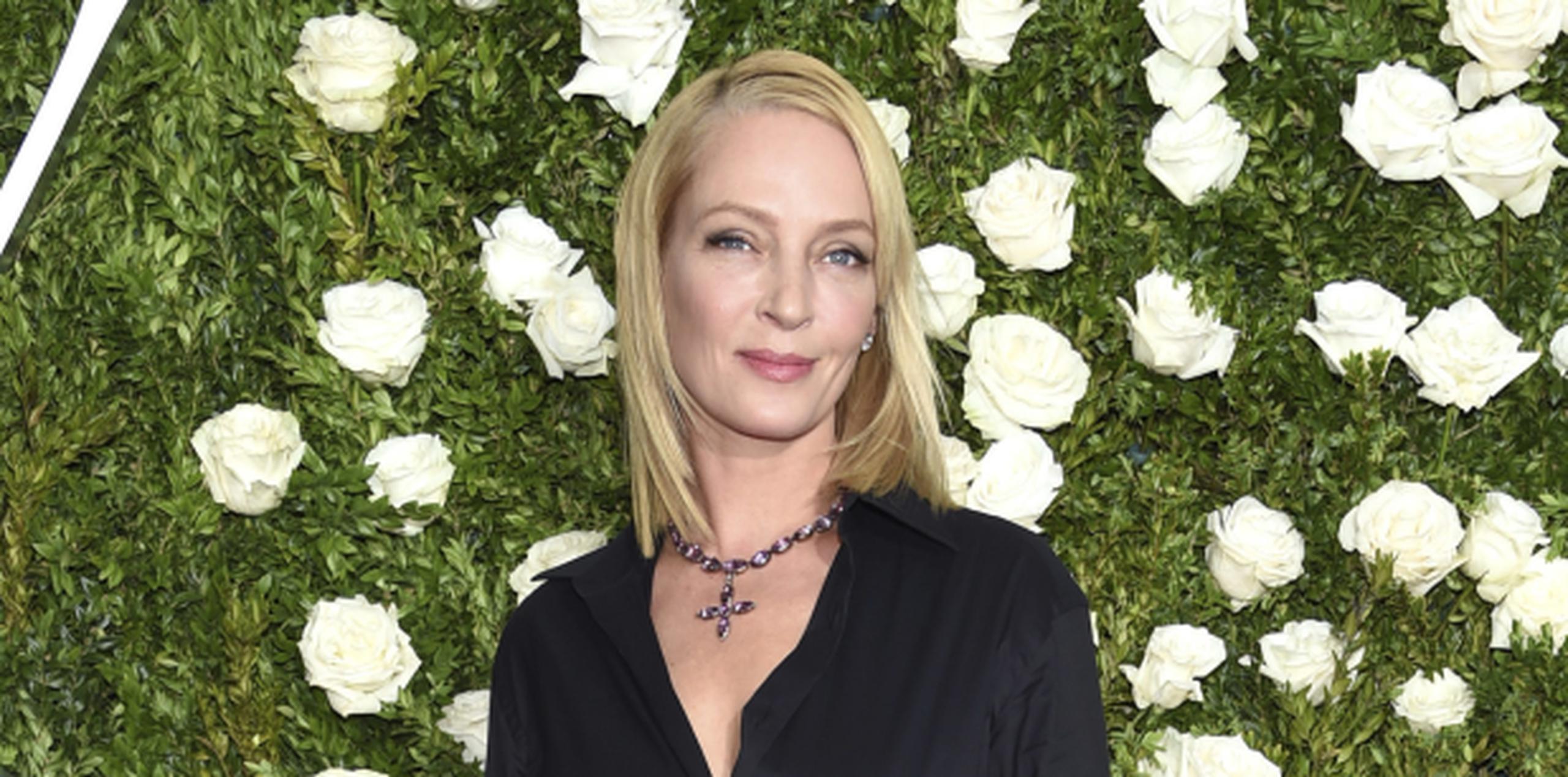 Uma Thurman lanza fuerte crítica a Harvey Weinstein - Primera Hora