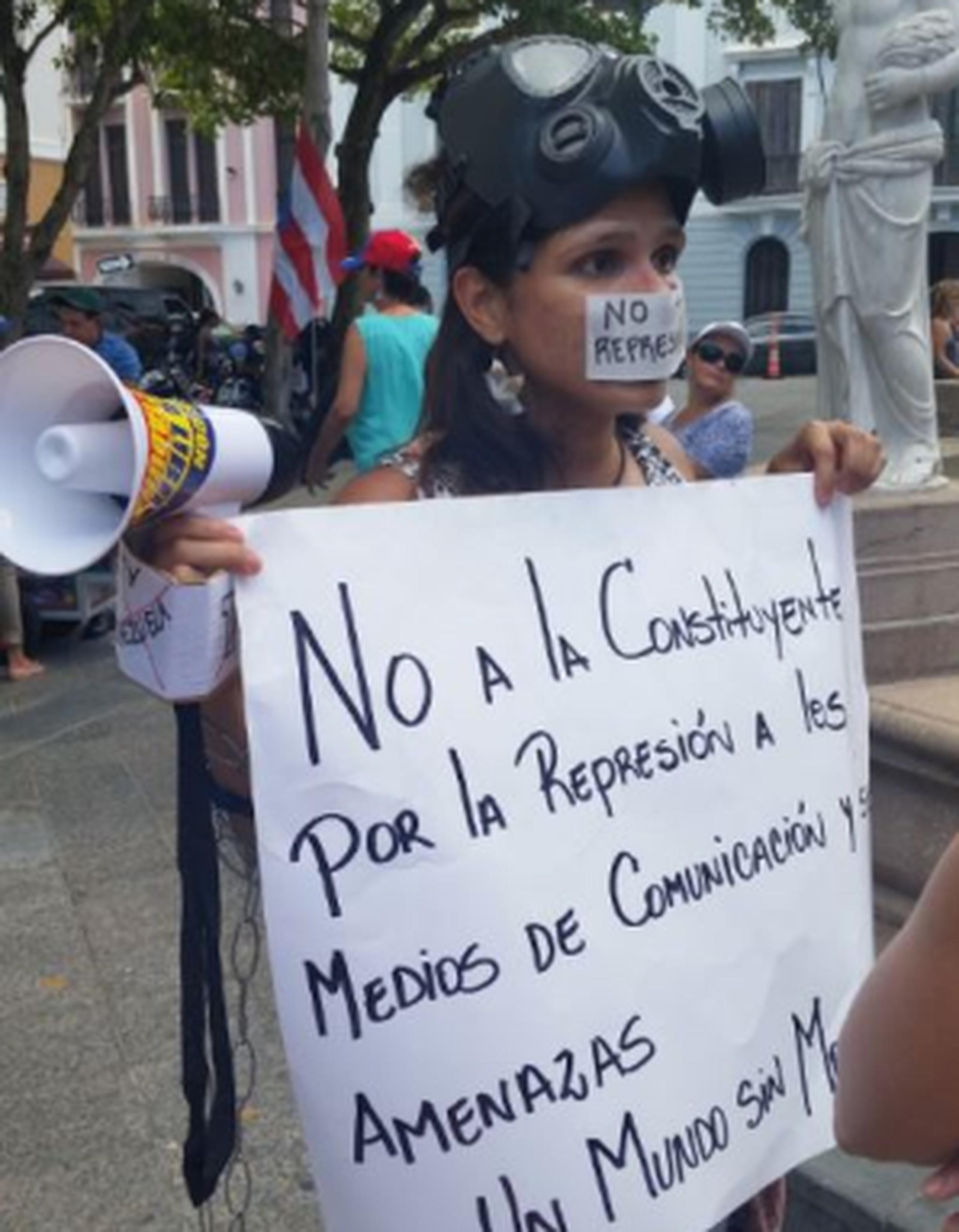 Venezolanos en Puerto Rico protestan contra la Constituyente - Primera Hora