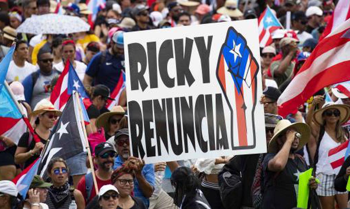 Convocan marcha pacífica por salida de Rosselló y paz para Puerto Rico ...