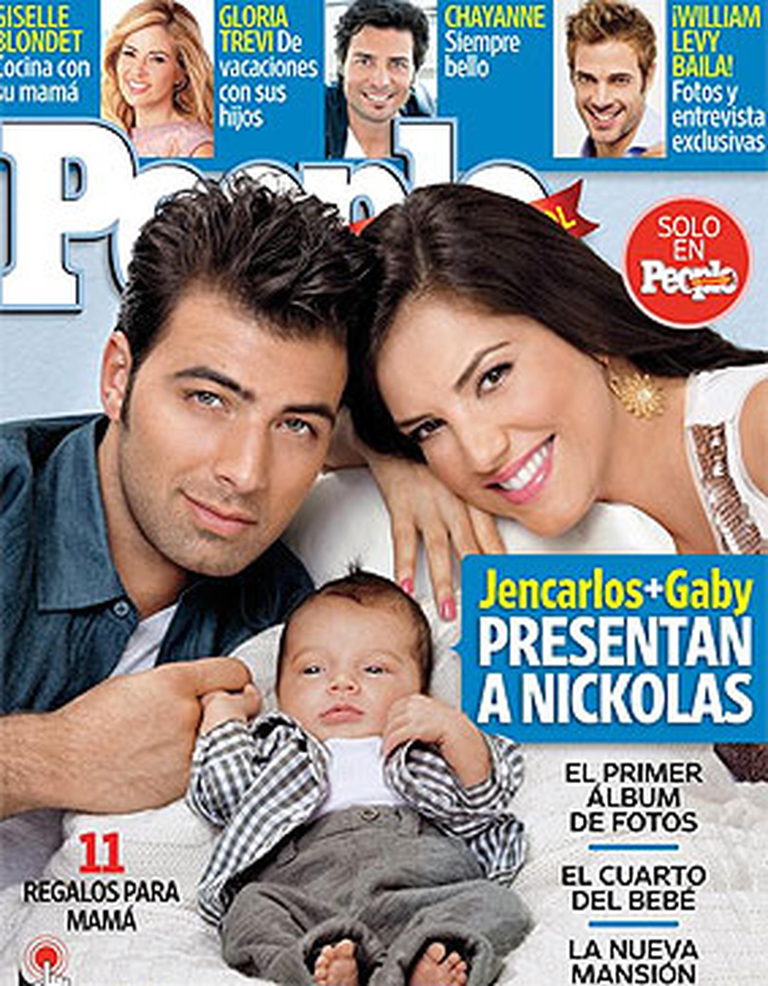 Gaby Espino Y Jencarlos Canela Y Su Bebe