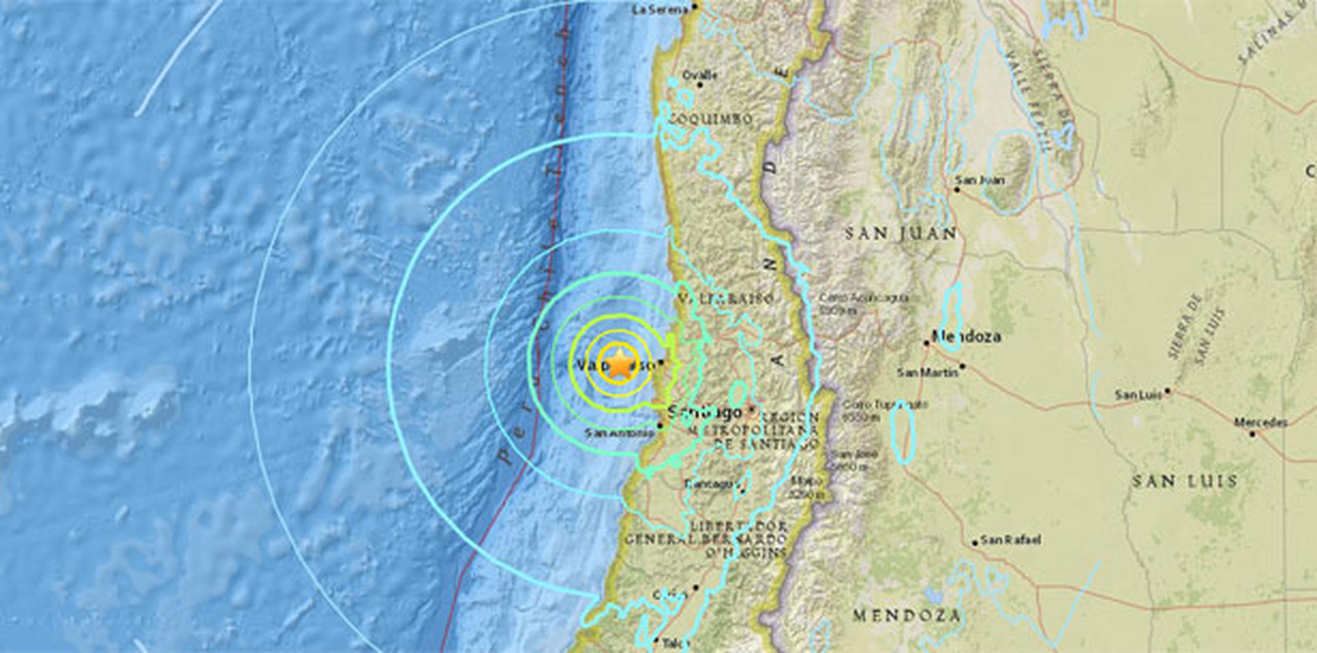 Se registra fuerte terremoto en Chile - Primera Hora