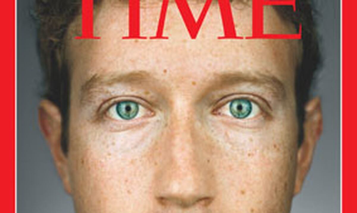 Mark Zuckerberg, el creador de Facebook, elegido "persona del año" por ...