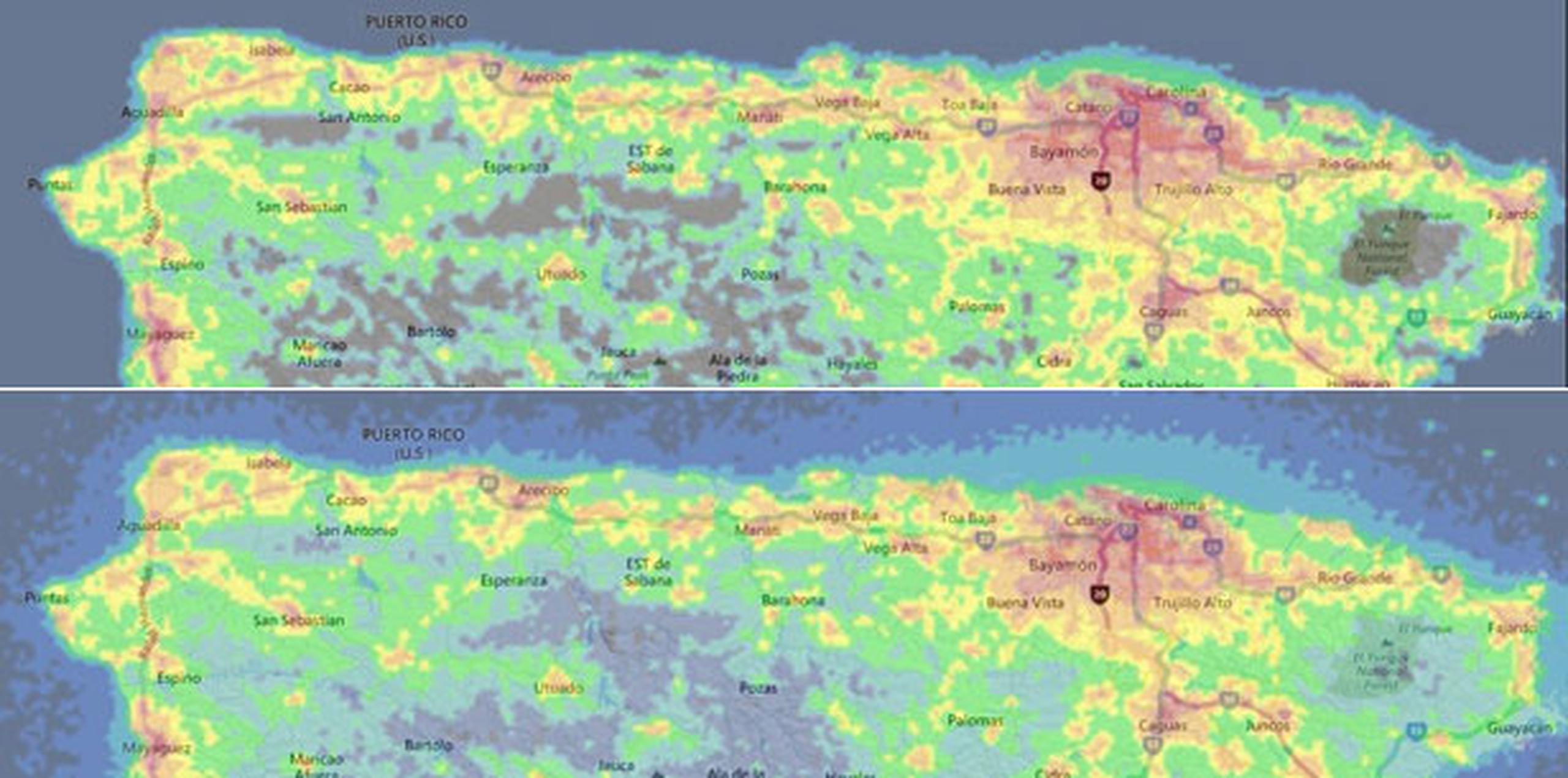 En exceso la contaminación lumínica en Puerto Rico - Primera Hora