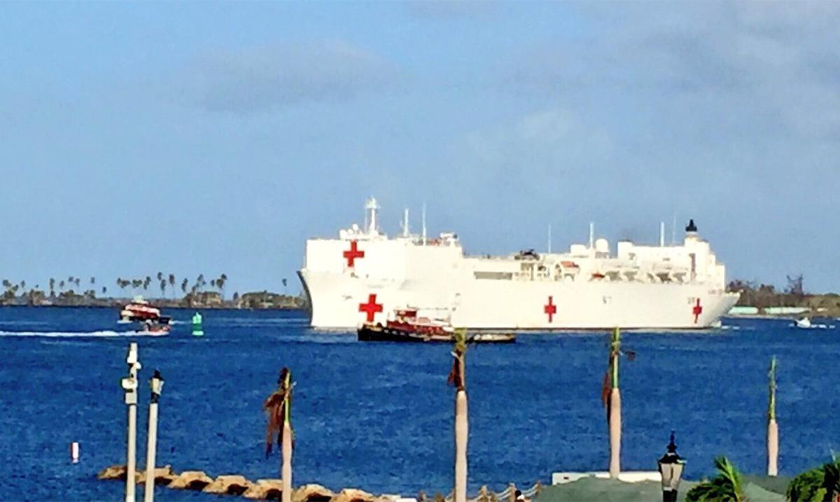 Llega a Puerto Rico el barco hospital USNS Comfort - Primera Hora