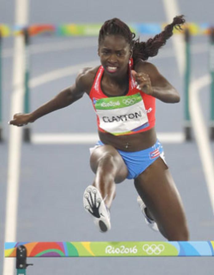 Grace Claxton no pasa a finales de los 400 metros con vallas - Primera Hora