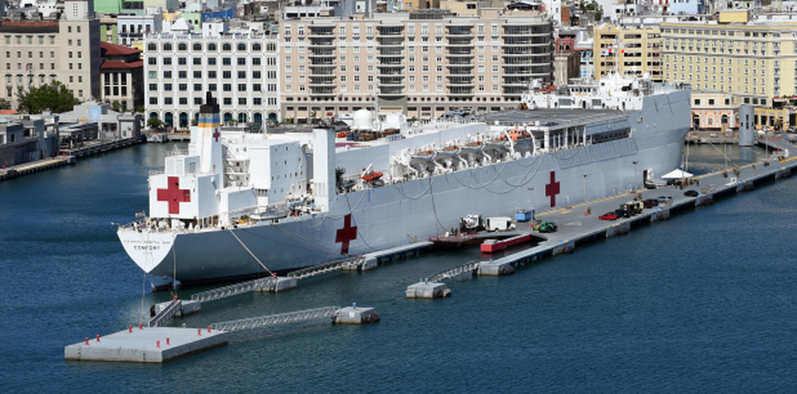 USNS Comfort dejará de dar servicio en la Isla - Primera Hora