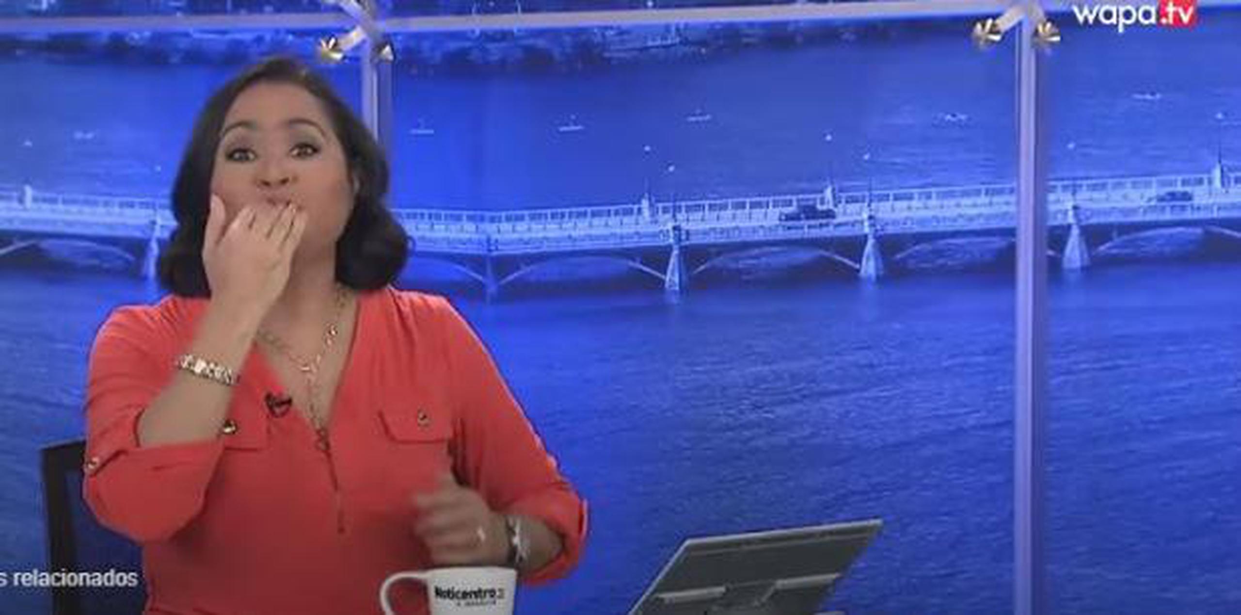 Keylla Hernández también le somete a la mímica - Primera Hora