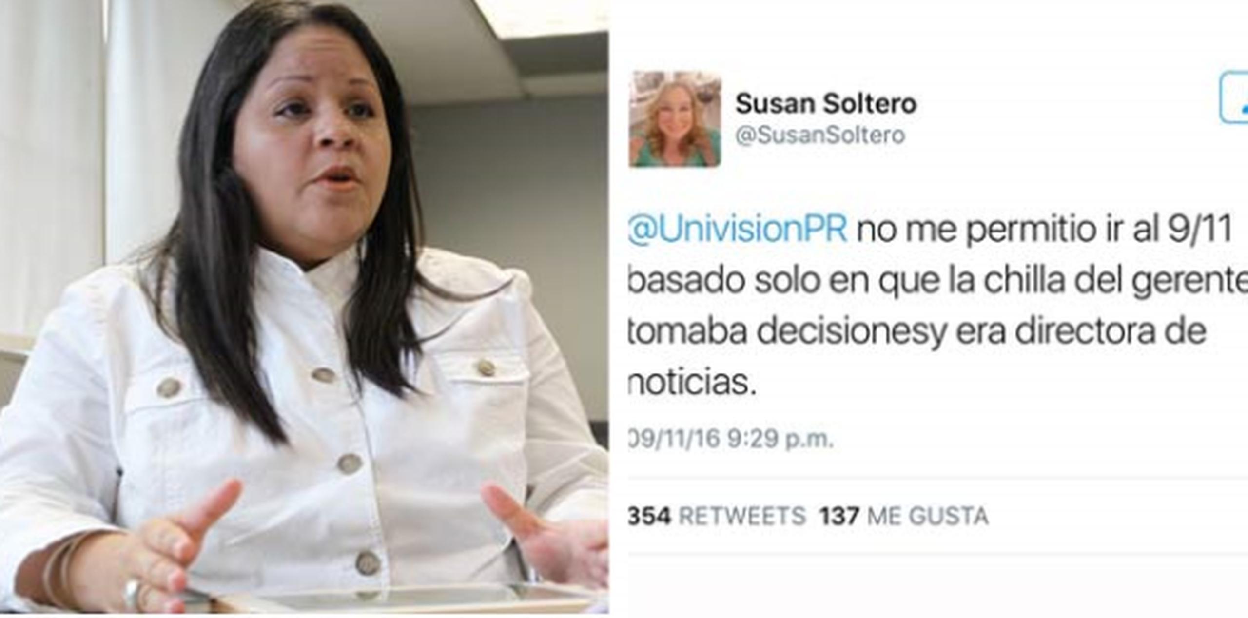 "Improbable" el hackeo de la cuenta de Susan Soltero - Primera Hora